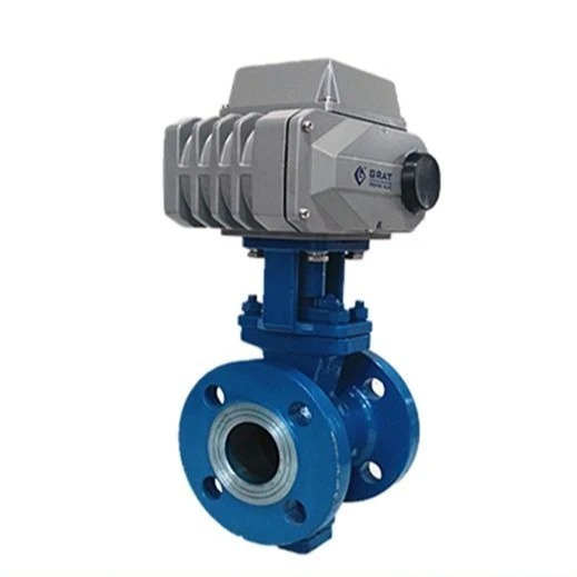 Stainless Steel High Quality Electric Motorized Dn100 4 Inch Cast Steel ...