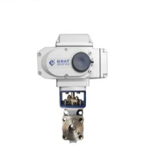 Stainless Steel Mini Wafer Type Ball Valve IP67 Thread Connection