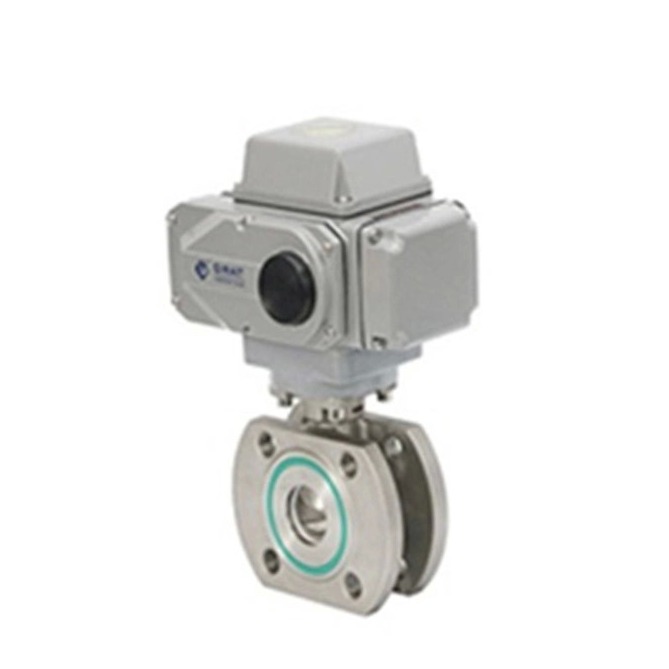 Vacuum Aspiration V-Notch Cut Control Ball Valve