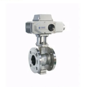 ASME Standard Electric Actuated Ball Valve 4 Inch Rb Floating CF8 Ball ...