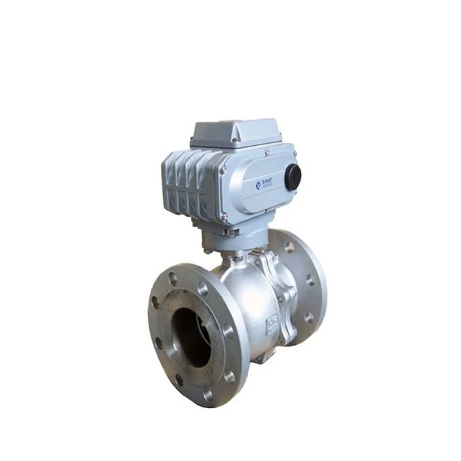 AC220V DN15 - DN250 Electric Control Valve Stainless Steel Water Flow ...