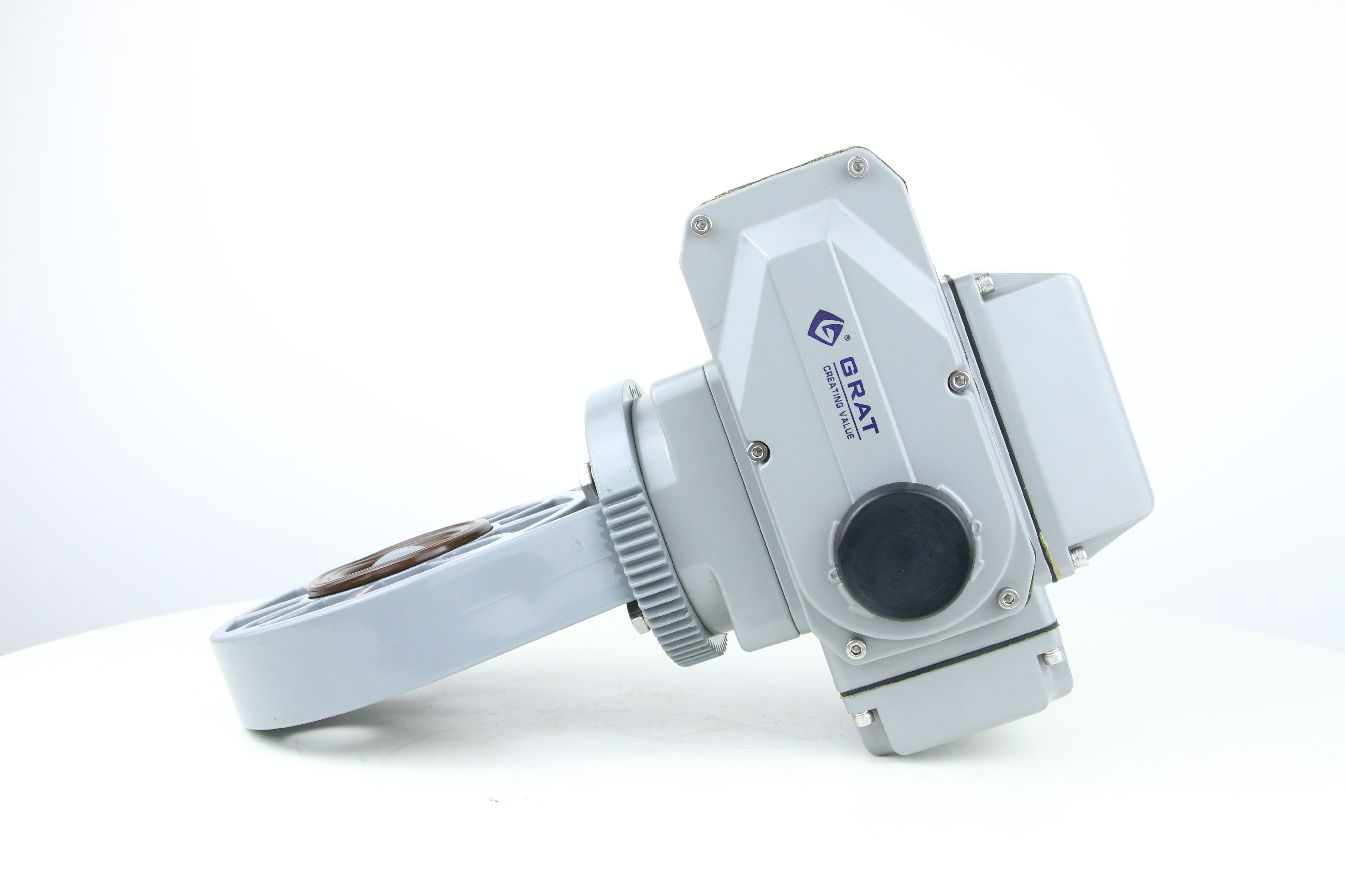 Dn150 PVC Electric Actuator Motorized Butterfly Valve For Sanitary