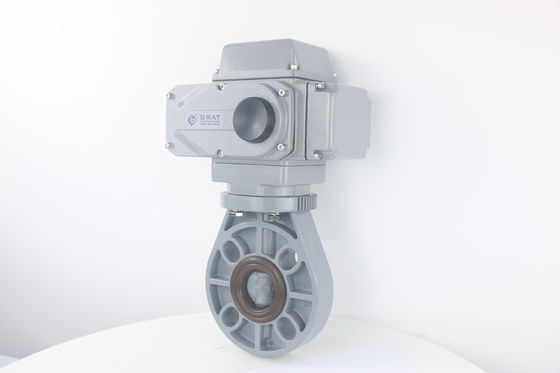 Butterfly Valve PVC Wafer Type 4 Inch Electrical Water Valve