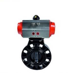 High Temperature And Corrosion Resistant Pph Electric Butterfly Valve